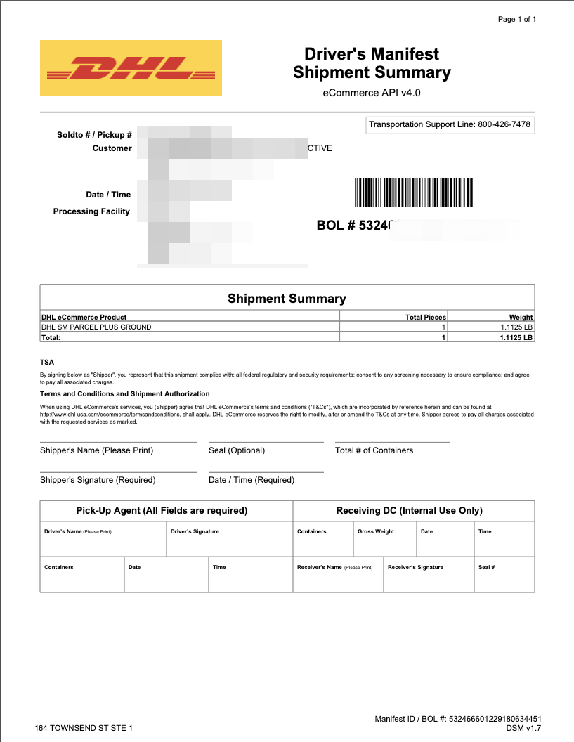 DHL eCommerce Solutions - Overview – EasyPost Support